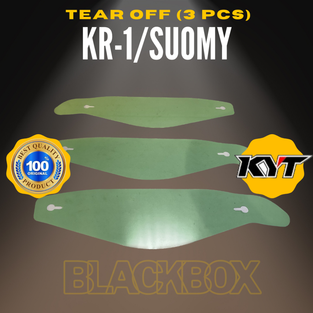 Jual SUOMY Tear Off Moto GP Version Pack 3 Pc / kyt KR1 Tear Off Moto ...