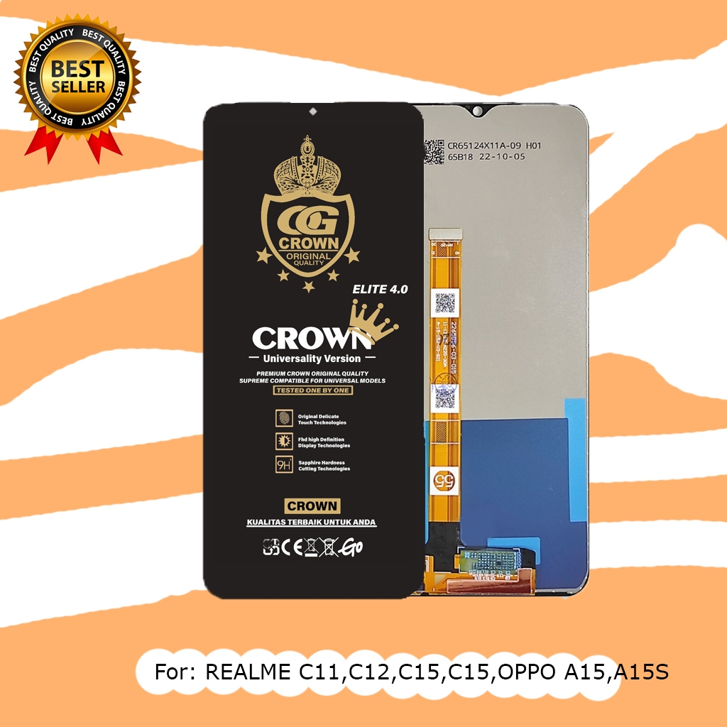 Jual LCD TOUCHSCREEN REALME C11 2020 - C12 - C15 - C15 - OPPO A15 - A15S - ORIGINAL COMPLETE ...