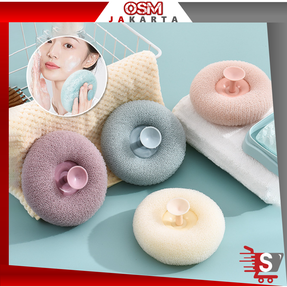 Jual OSM JKT H6091 Spons Jaring Mandi / Bath Ball Body Scrubber / Spons ...
