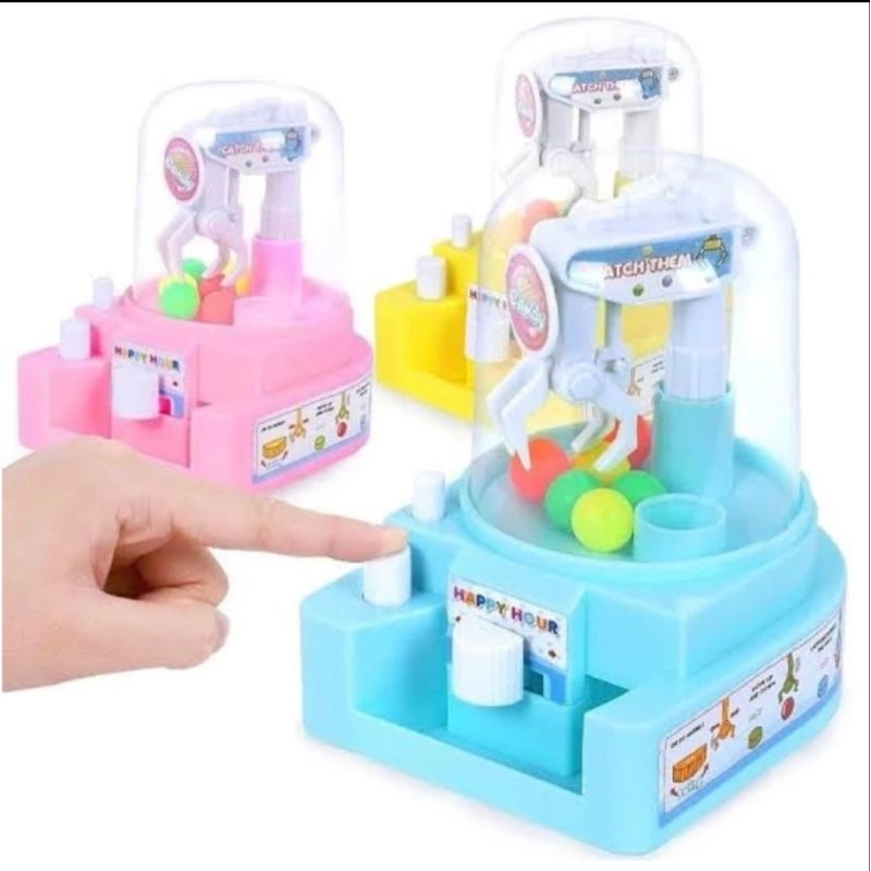 Jual Mesin Capit Mini Kecil IMPORT Quality/Claw Machine Game/Mini Claw ...