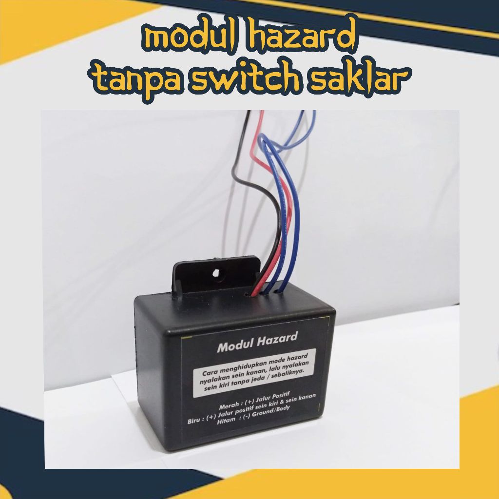 Jual Modul Hazard Sein Otomatis Untuk Motor, Hazard Tanpa Saklar ...