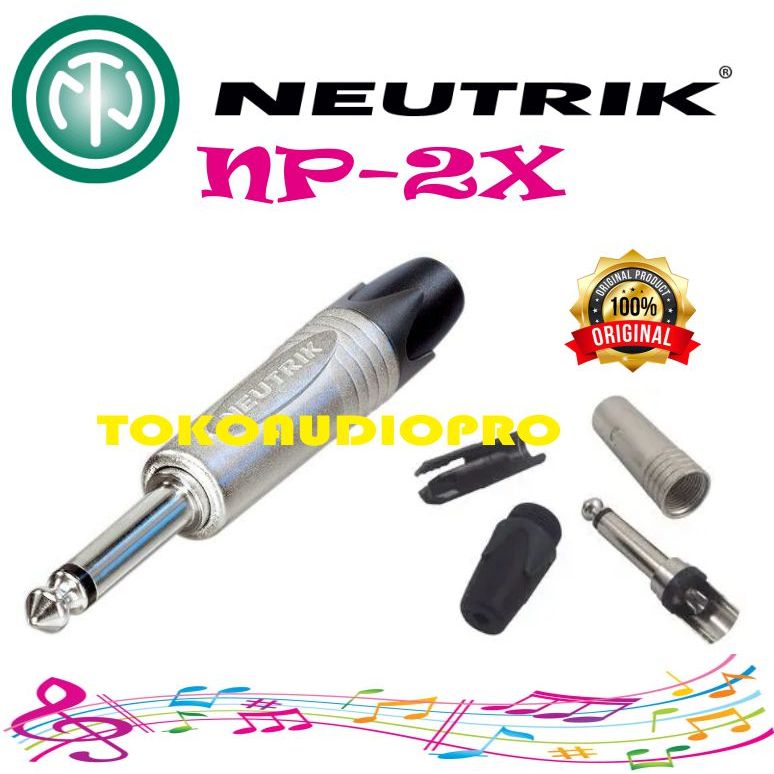 Jual Neutrik NP2X Ts6.5mm Jack Akai Mono Original NP-2X | Shopee Indonesia