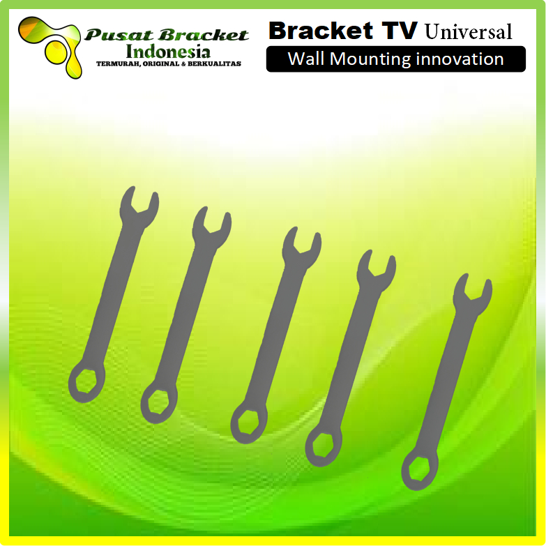 Jual bracket breket briket tv kunci pemasangan bracket tv | Shopee ...