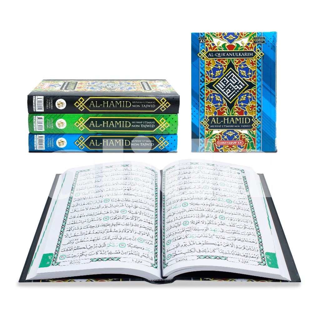 Jual [A5-M15] Alquran Utsmani 15 baris AL-HAMID Uk A5 Al-Quran Alhamid ...