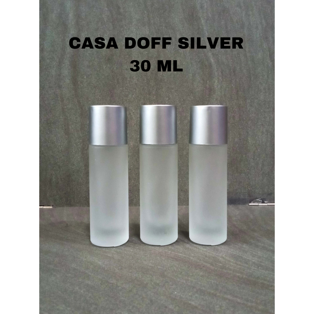 Jual Botol Parfum Casa Doff Silver (30 ml) | Shopee Indonesia