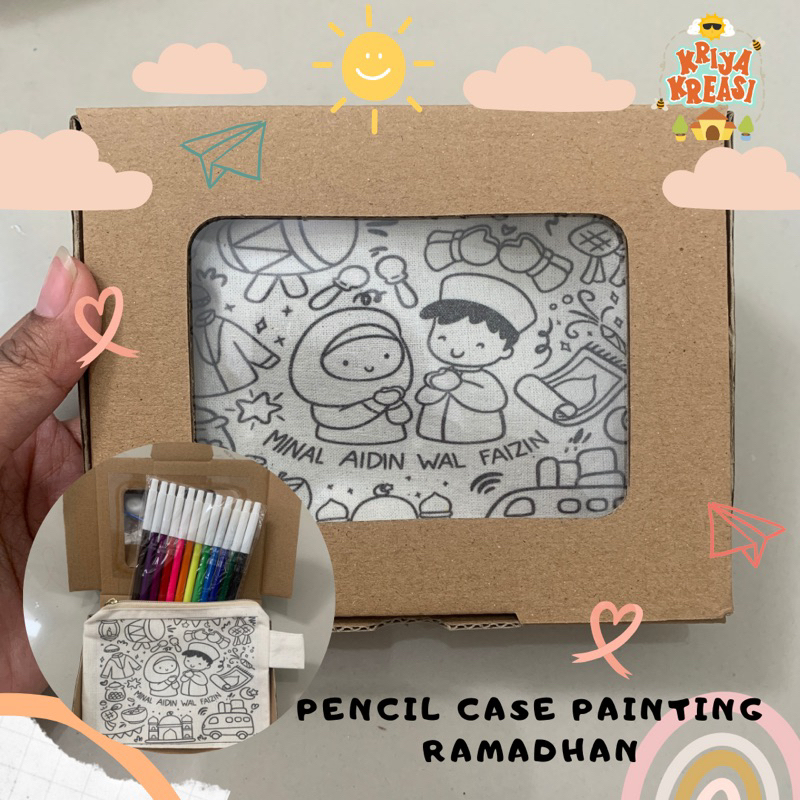 Jual Pensil Case Coloring Edisi Ramadhan | Shopee Indonesia