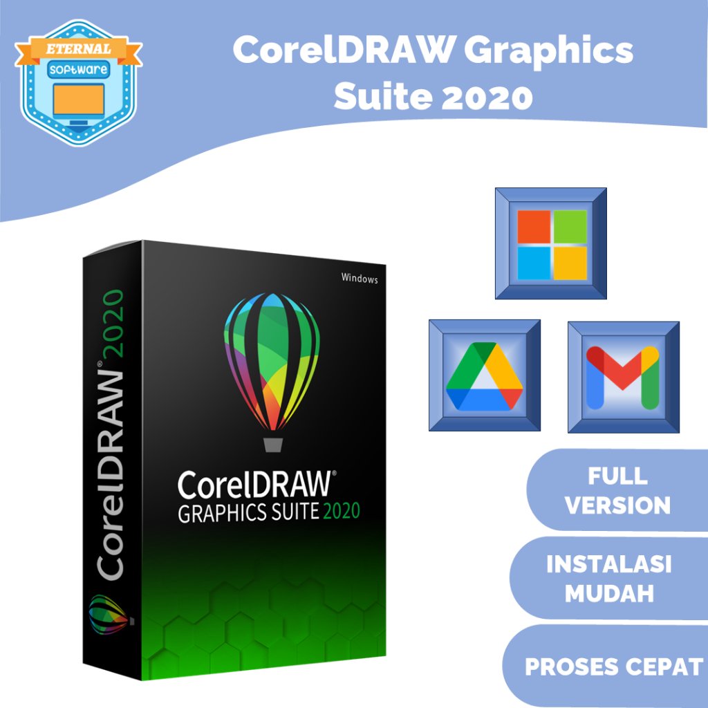 Jual CORELDRAW 2020 FULL VERSION | Software Komputer Laptop Graphics Suite Vector Grafis Windows ...