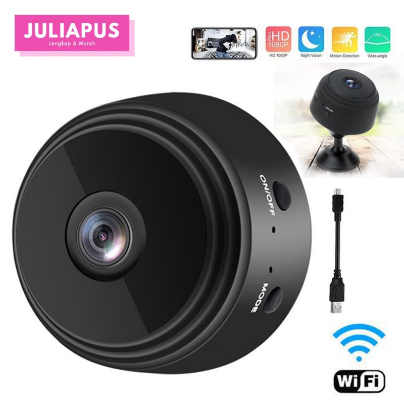 Jual Kamera CCTV Mini Wireless A9 Mini Camera Wifi Hd 1080P Micro ...