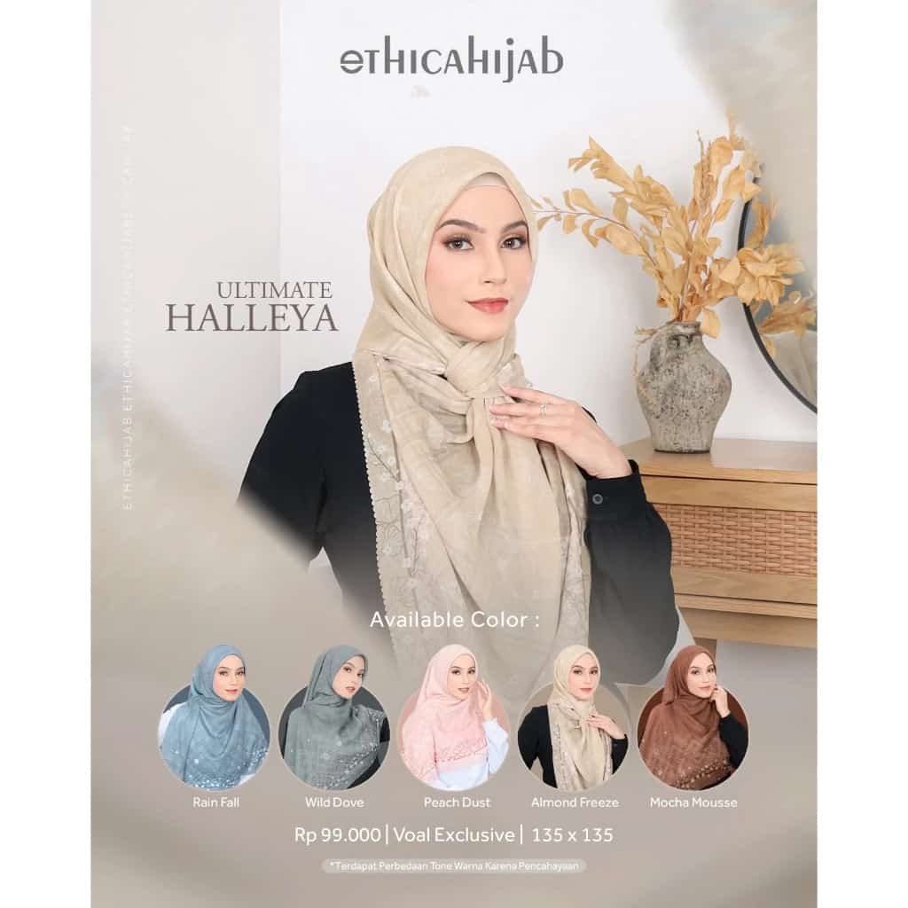 Jual Scraf Motif Ethica Ultimate Halleya | Shopee Indonesia