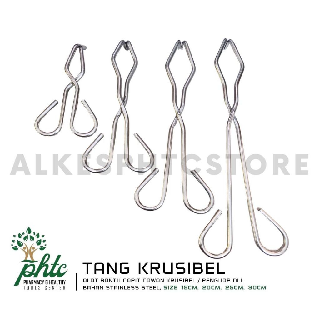 Jual TANGKRUSS Tang Krusibel Alat Penjepit Krusible Crucible Tongs ...