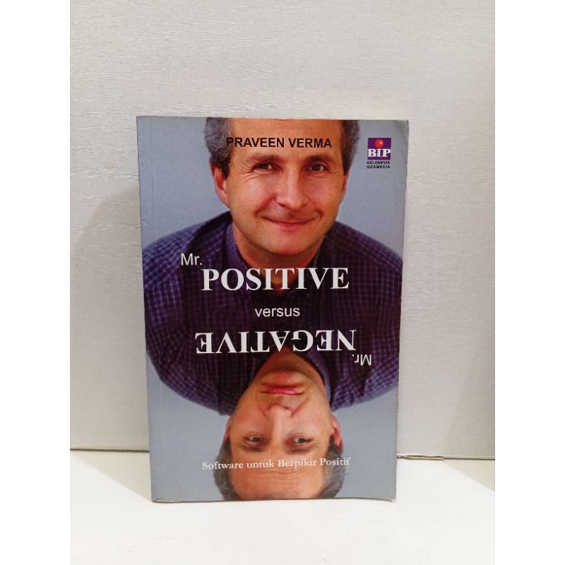 Jual Buku Mr Positive Versus Mr Negative By Praveen Verma | Shopee ...
