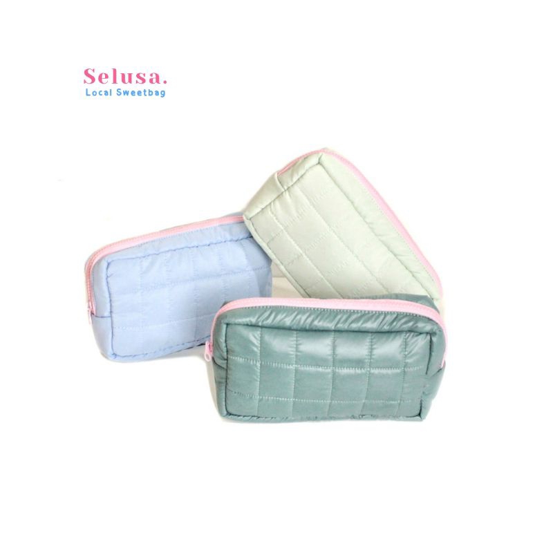 Jual SELUSA SYCA POUCH COLORFULL Multifunction | Pouch Make Up Pouch ...