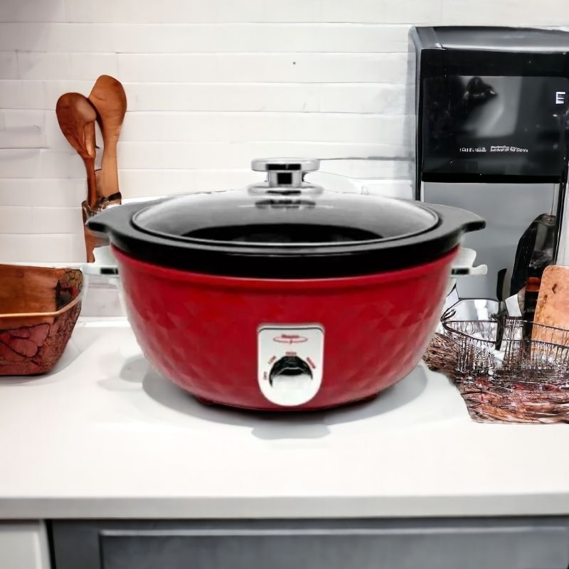 Jual Slow Cooker Maspion MSC 6500 / MSC6500 Kapasitas 6 Liter | Shopee ...