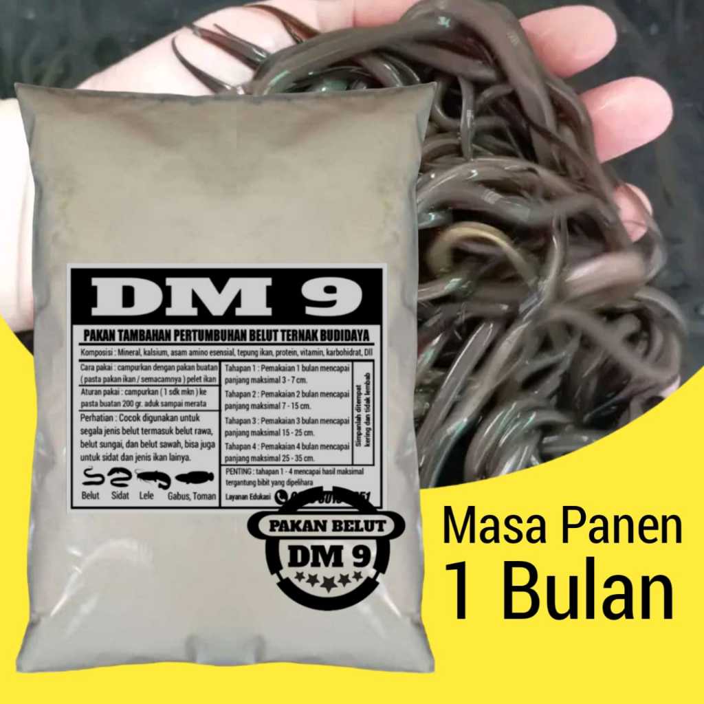 Jual pakan belut ternak masa panen 1 bulan | Shopee Indonesia