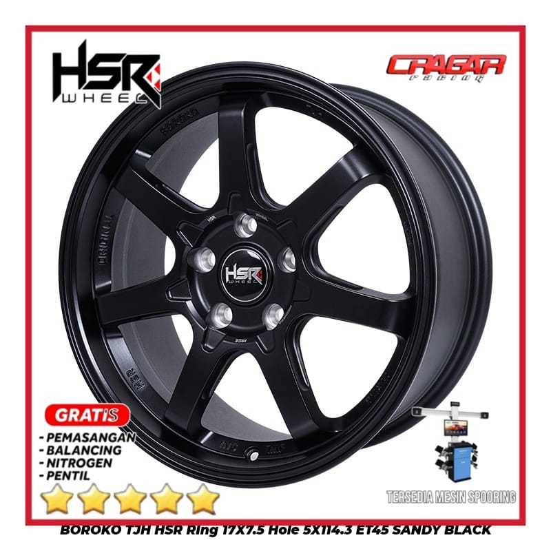 Jual Velg Mobil Murah Ring 17 Buat Hrv Creta Innova Zenix Xpander - Hsr ...