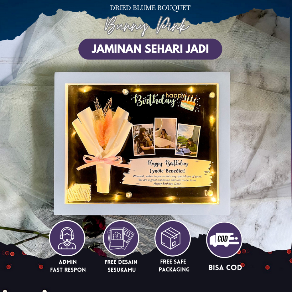 Jual Hadiah Pernikahan Kekiniaan Kado Ultah Cewe Gift Graduation Custom ...