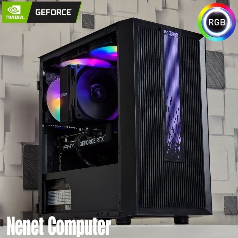 Jual PC Rakitan Gaming i3 12100F | RTX 4060 8GB | 8GB | SSD NVMe ...