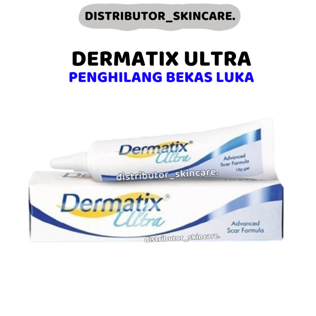 Jual Dermatix Ultra Gel 15g Penghilang Bekas Luka / Keloid ANTI SCAR ...