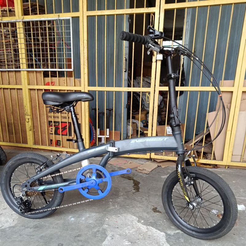 Jual sepeda BEKAS siap pakai lipat 16 murni everbest 7 speed | Shopee ...