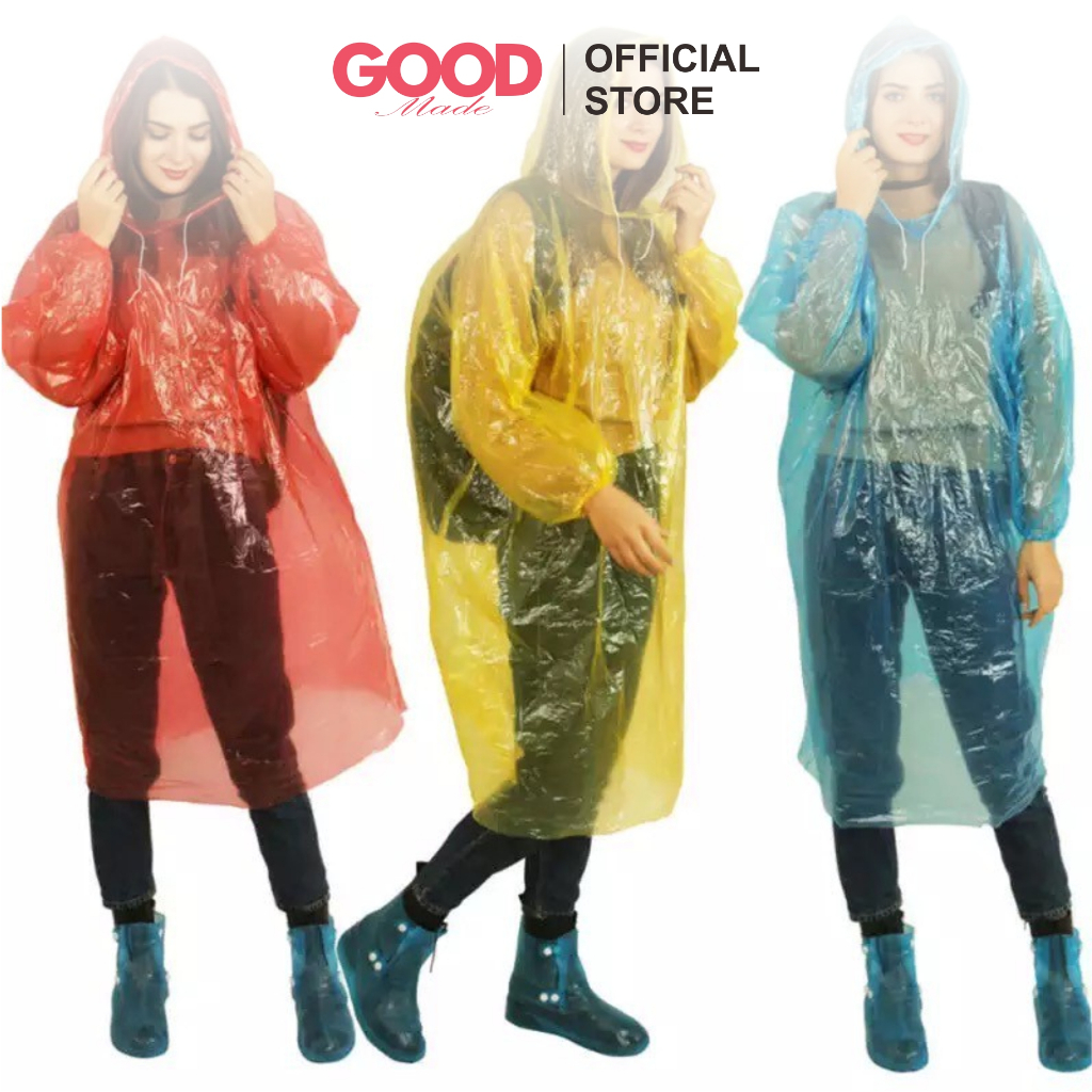 Jual GOOD MADE - Jas Hujan Setelan dan Ponco Plastik Transparan ...