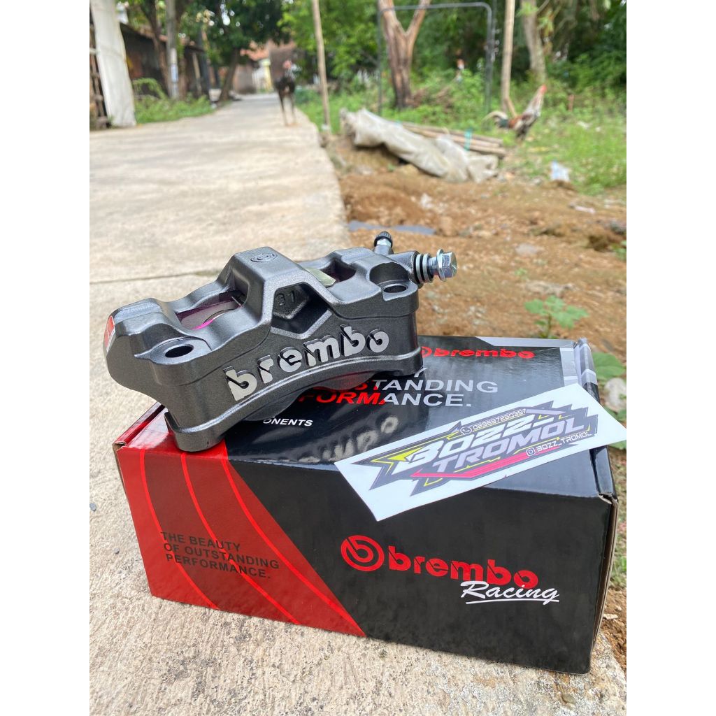 Jual kaliper m7 set breket pnp skok ninja dan mp tiger 4piston kaliper Brembo m432 kaliper ...