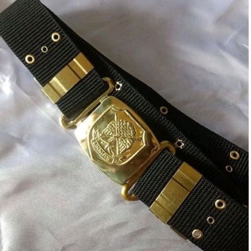 Jual Ikat pinggang kopel linmas kuning p120cm model eblek | Shopee ...