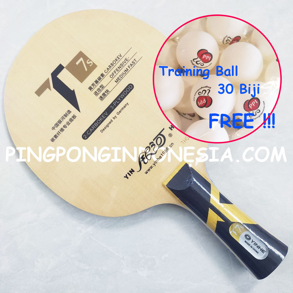 Jual Yinhe T7s - Blade Kayu Pingpong CarboKev Bet Tenis Meja T7-s T-7s T 7s Bat Offensive ...