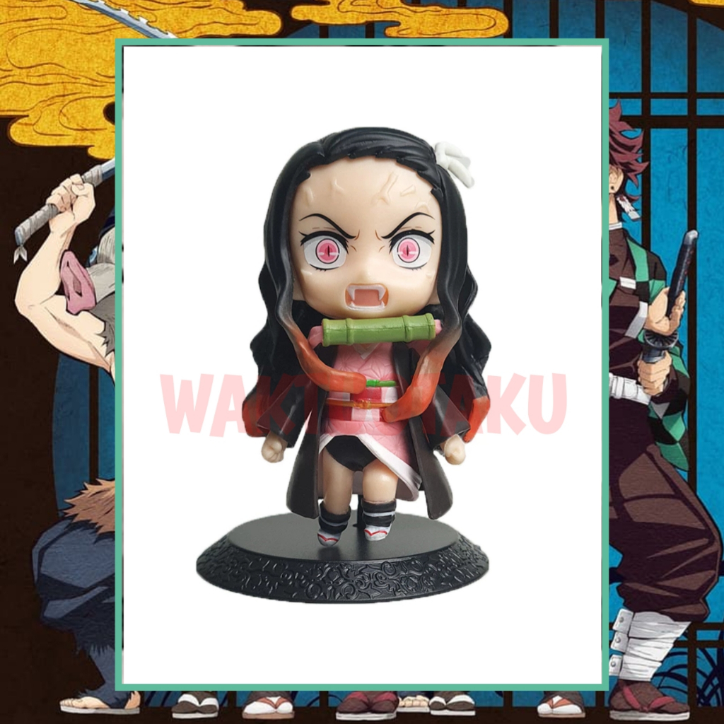 Jual Action Figure Kimetsu no yaiba Mini Figure Demon Slayer Cute ...
