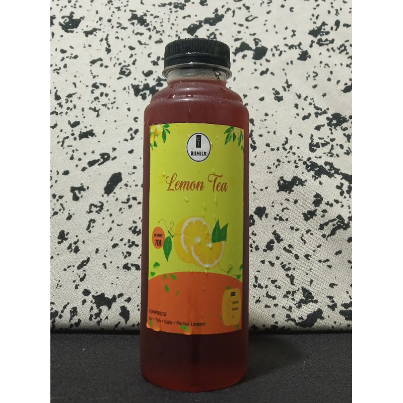 Jual Minuman Lemon Tea. Lemon Tea BotolMinuman Teh Lemon Dingin Teh ...