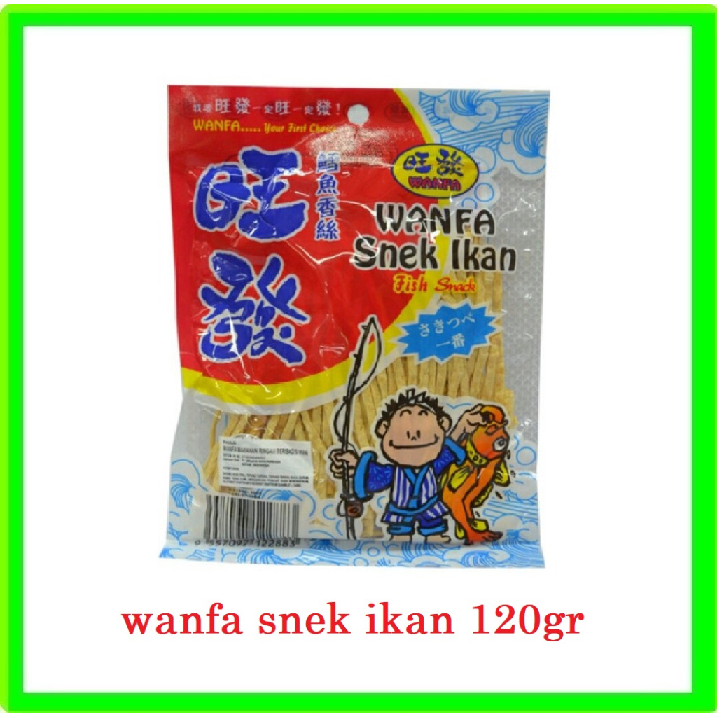 Jual Wanfa dried fish fillet snack 120gr snack ikan 120g | Shopee Indonesia