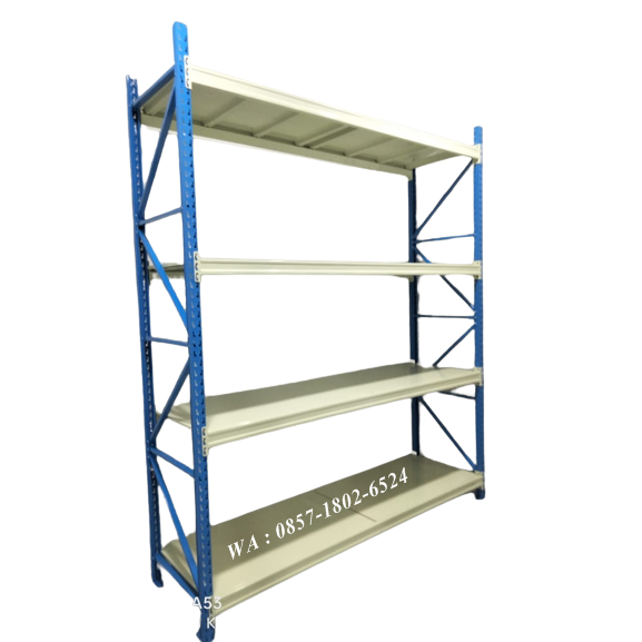 Jual Rak Gudang Kapasitas Beban 500kg/Level, Medium Duty Rack ...