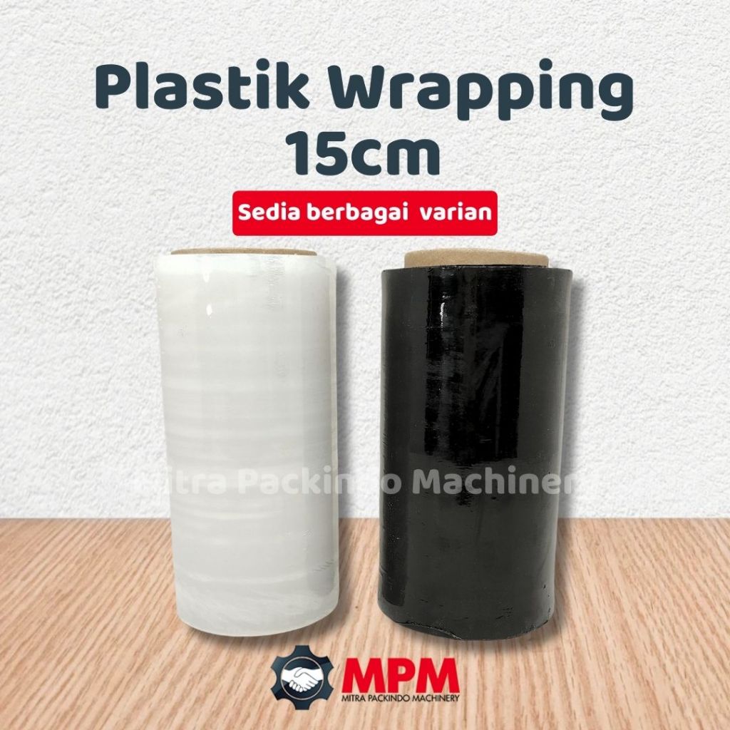 Jual Plastik Wrapping 15cm / Stretch Film 15 cm / Plastik wrap 15cm ...