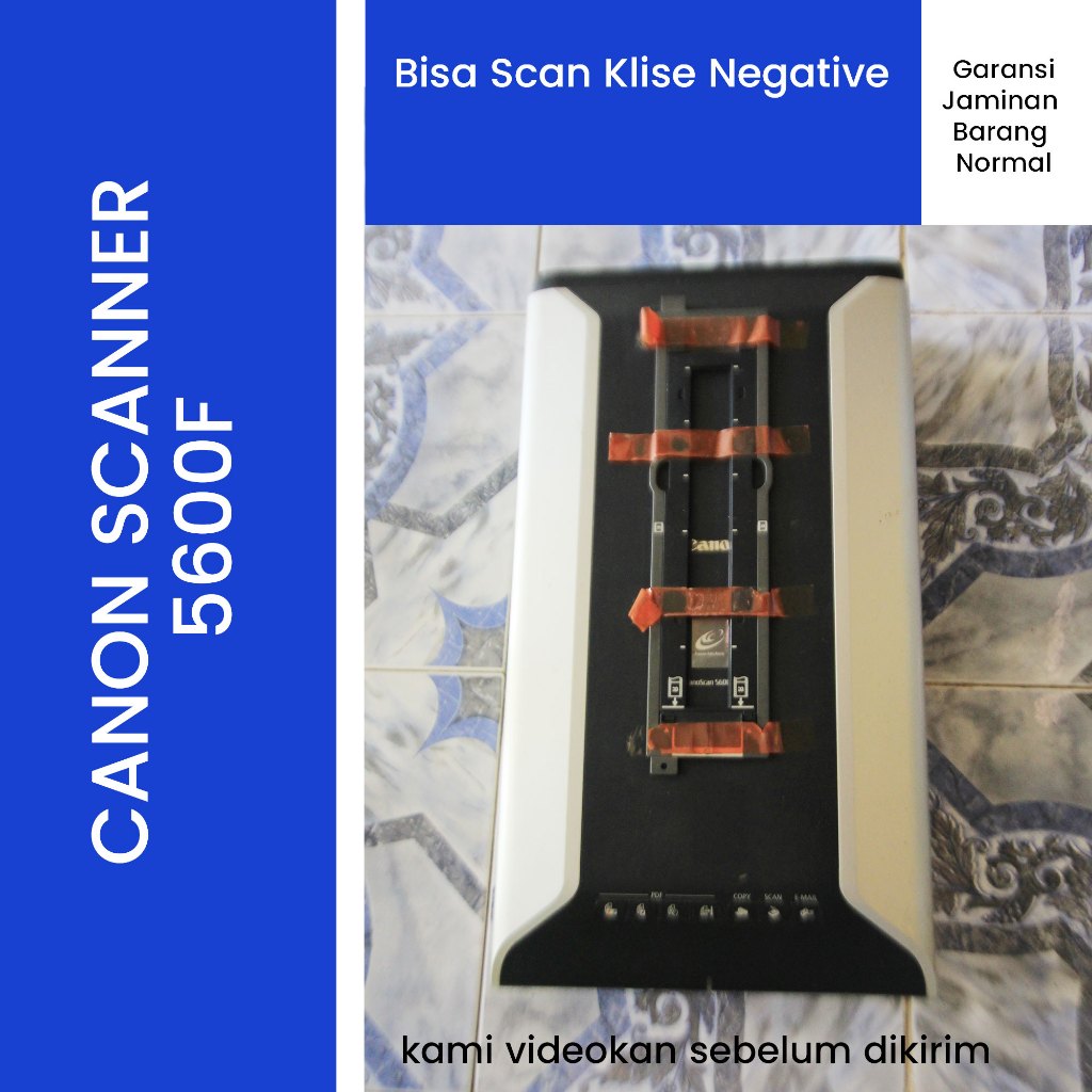 Jual Scaner Scanner murah Canon CanoScan 5600F platbed 9600 dpi color ...
