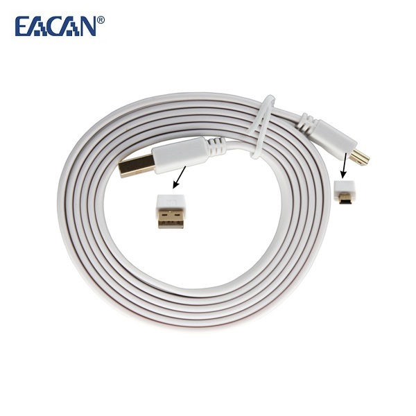 Jual Kabel Flat USB Mini 5pin 1.5meter Gold Plated | Shopee Indonesia