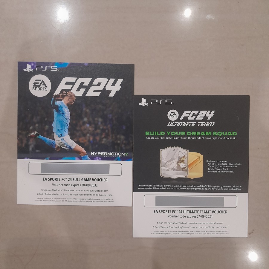Jual EA FC 24 PS5 Digital Code + Ultimate Team FC 24 PS5 Voucher Code ...