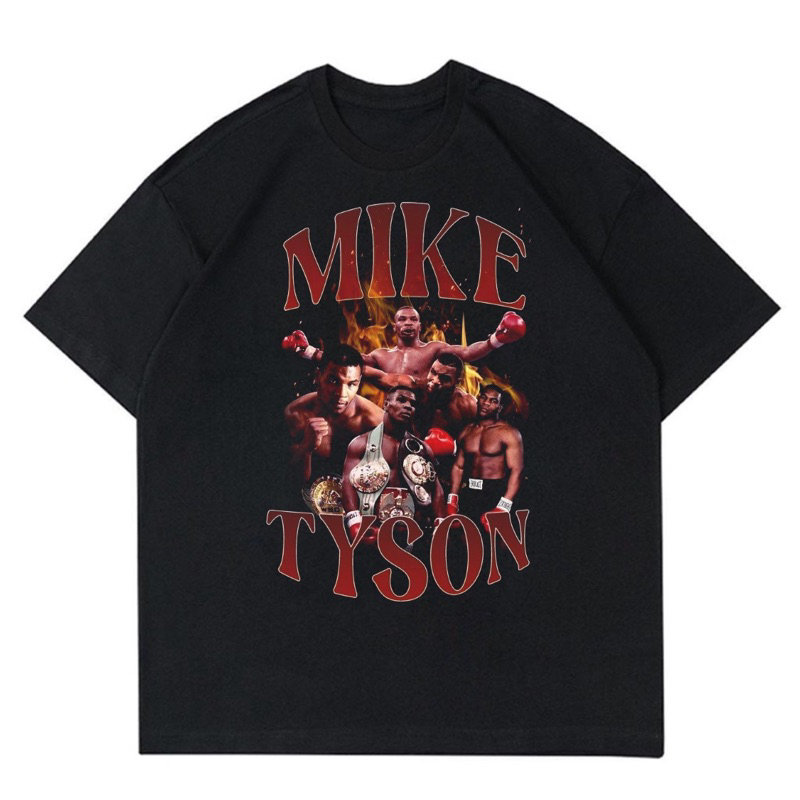 Jual KAOS MIKE TYSON VINTAGE | T-SHIRT BAJU GAMBAR MIKE TYSON | KAOS ...