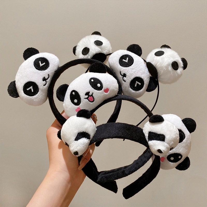 Jual Bando anak panda/ bross panda /bando anak lucu/ bando anak gambar ...