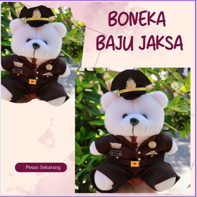 Jual Boneka Seragam Jaksa / Boneka Profesi Pengacara Hakim | Shopee ...