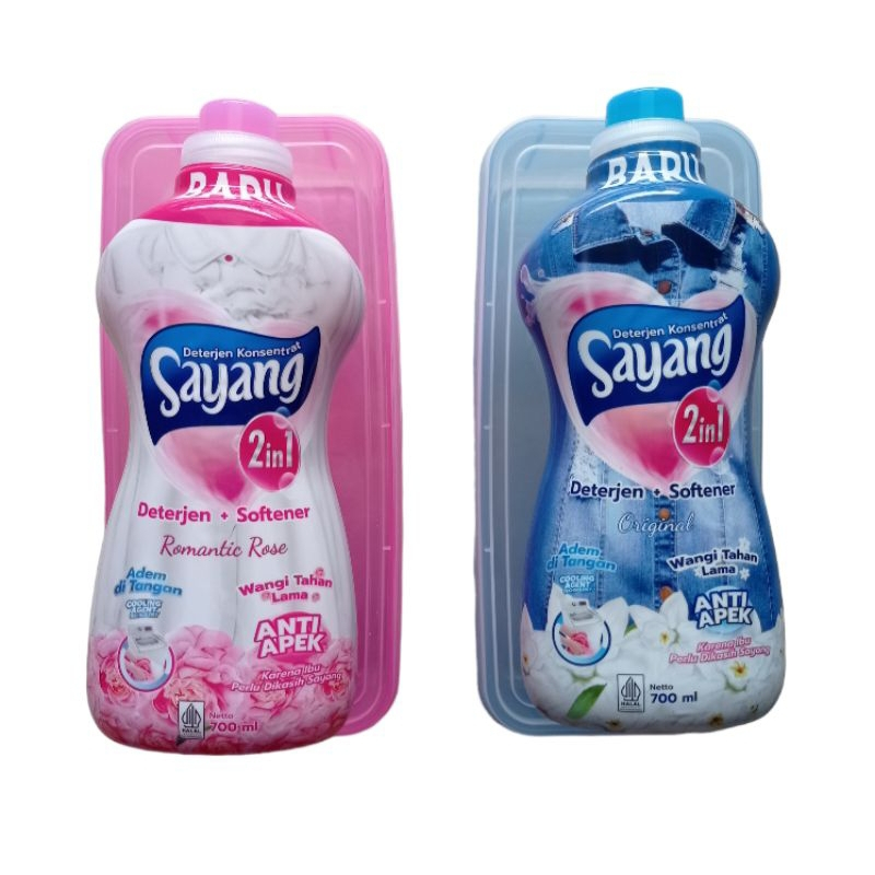 Jual Sayang Detergent Cair Botol 700Ml FREE Tepak(stok terbatas ...