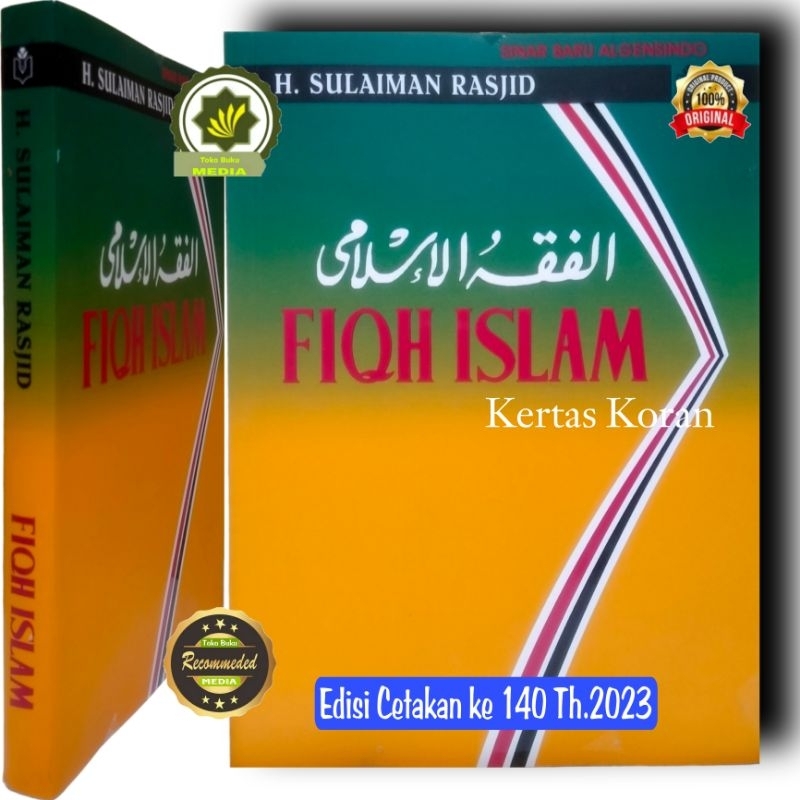 Jual Buku FIQH ISLAM SULAIMAN RASYID (Koran) Fikih ISLAM Sulayman Rasjid Fiqh Islam Original ...