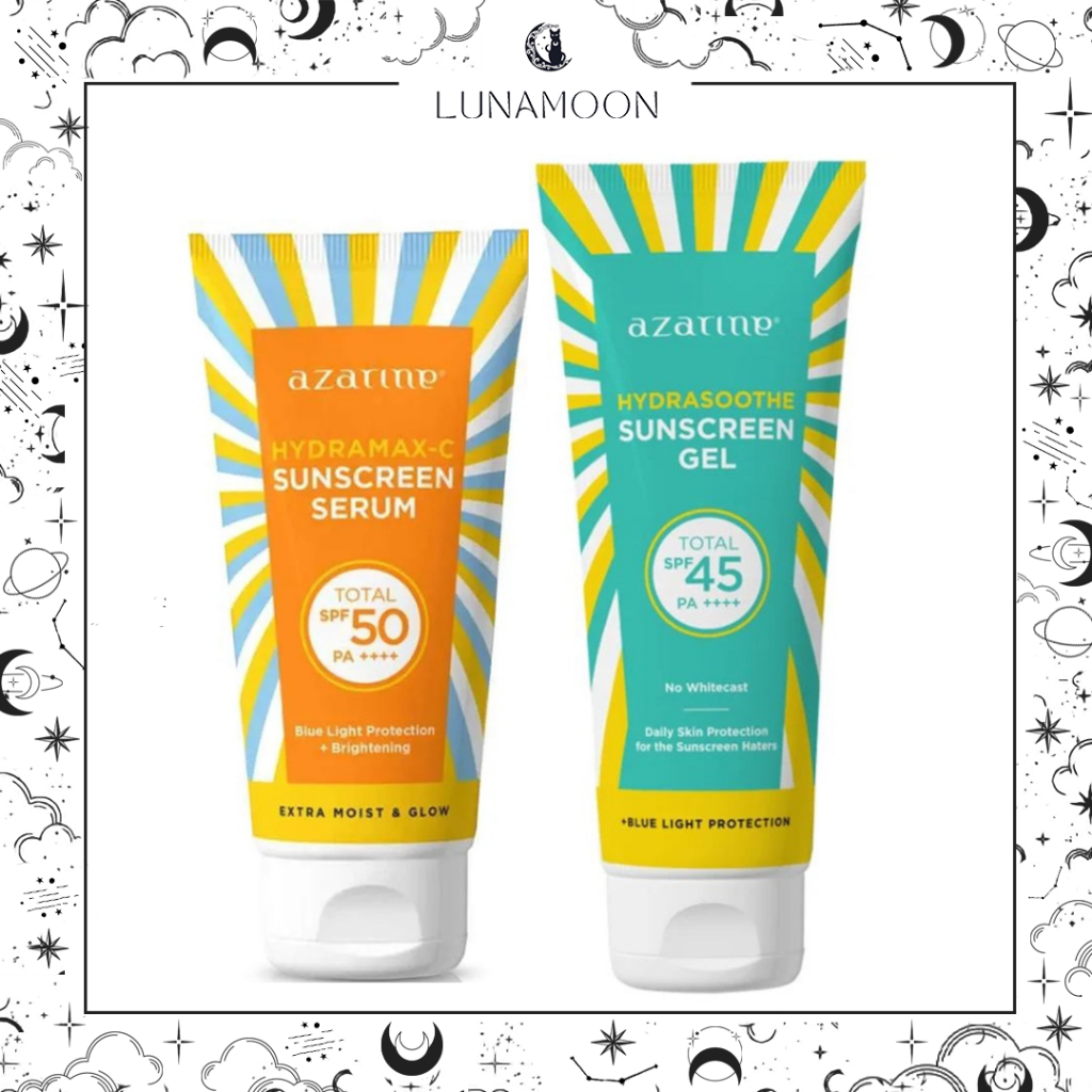 Jual Azarine Hydrasoothe Sunscreen Gel SPF45 PA++++ 50ml sunscreen ...