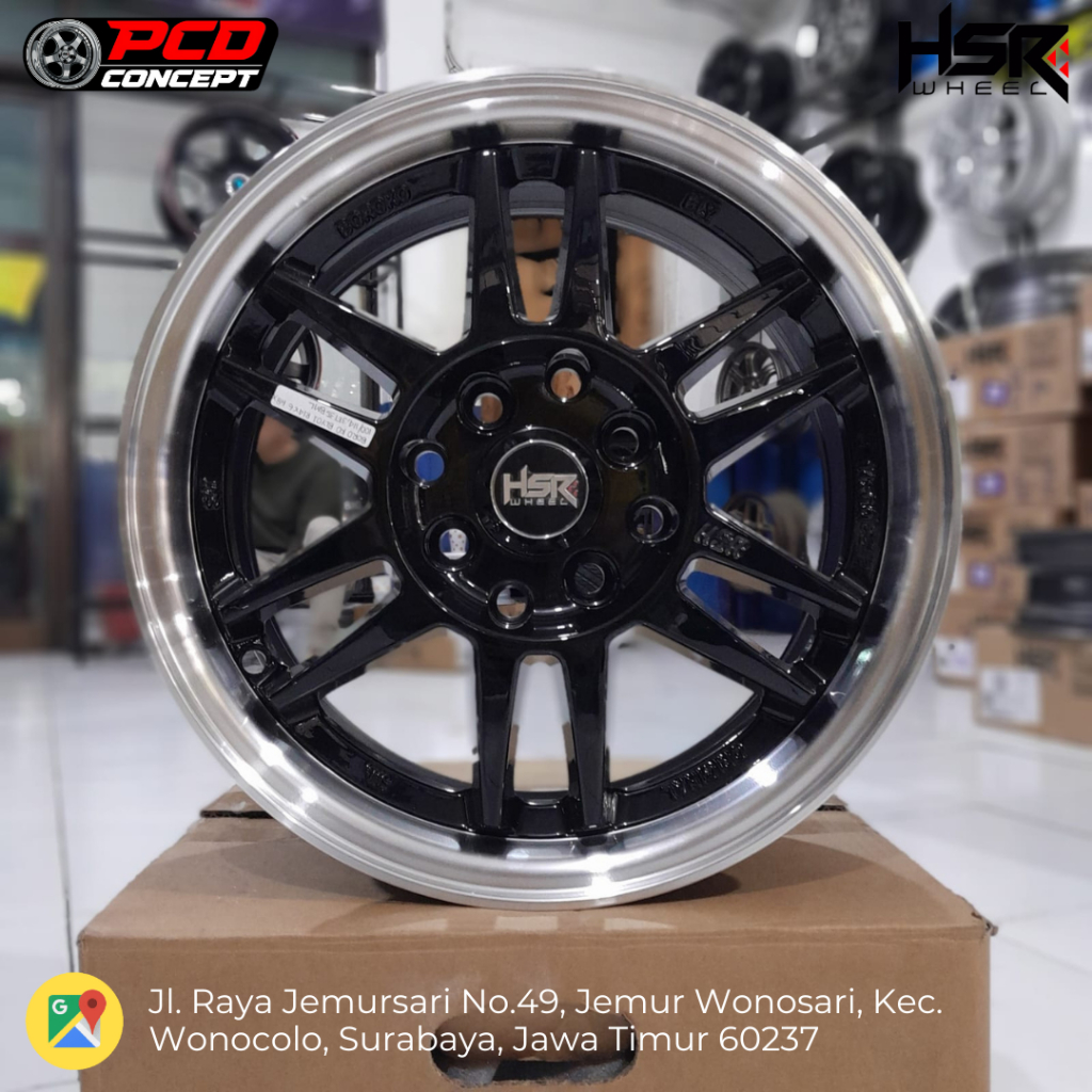 Jual VELG MOBIL HSR BOROKO BLY01 RING 14 14 VELG HSR R14 BUAT AVANZA BRIO XENIA AGYA WULING AIR ...