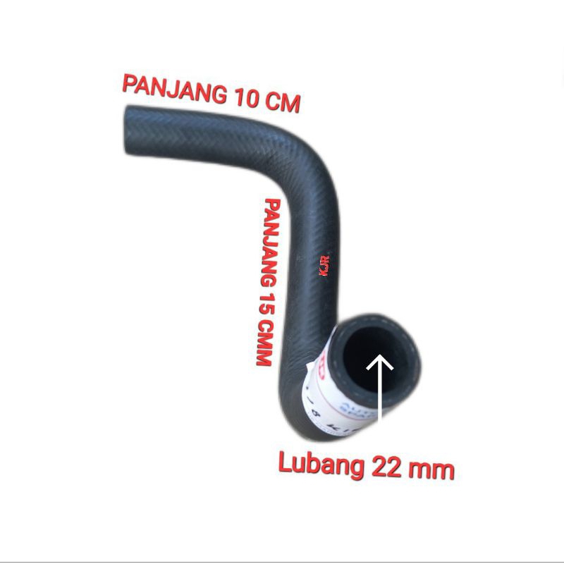 Jual SELANG RADIATOR 22 MM 7/8 INCH BENTUK S BELOK KIRI | Shopee Indonesia