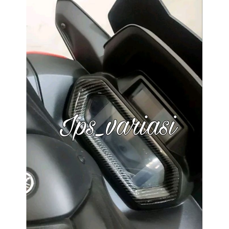 Jual Cover Lis Speedometer Carbon Kevlar NEW Yamaha XMAX 2023 Connected ...