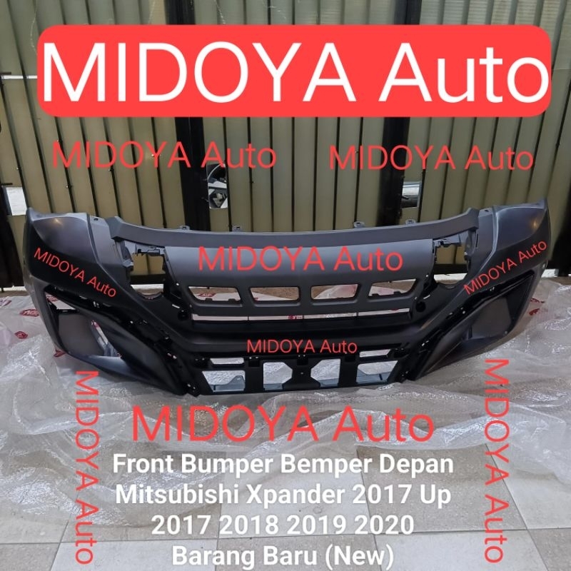 Jual Front Bumper Bemper Depan Mitsubishi Xpander 2017 Up 2017 2018 ...
