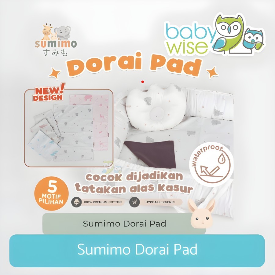 Jual Sumimo Dorai Pad - Perlak Bayi Waterproof | Shopee Indonesia