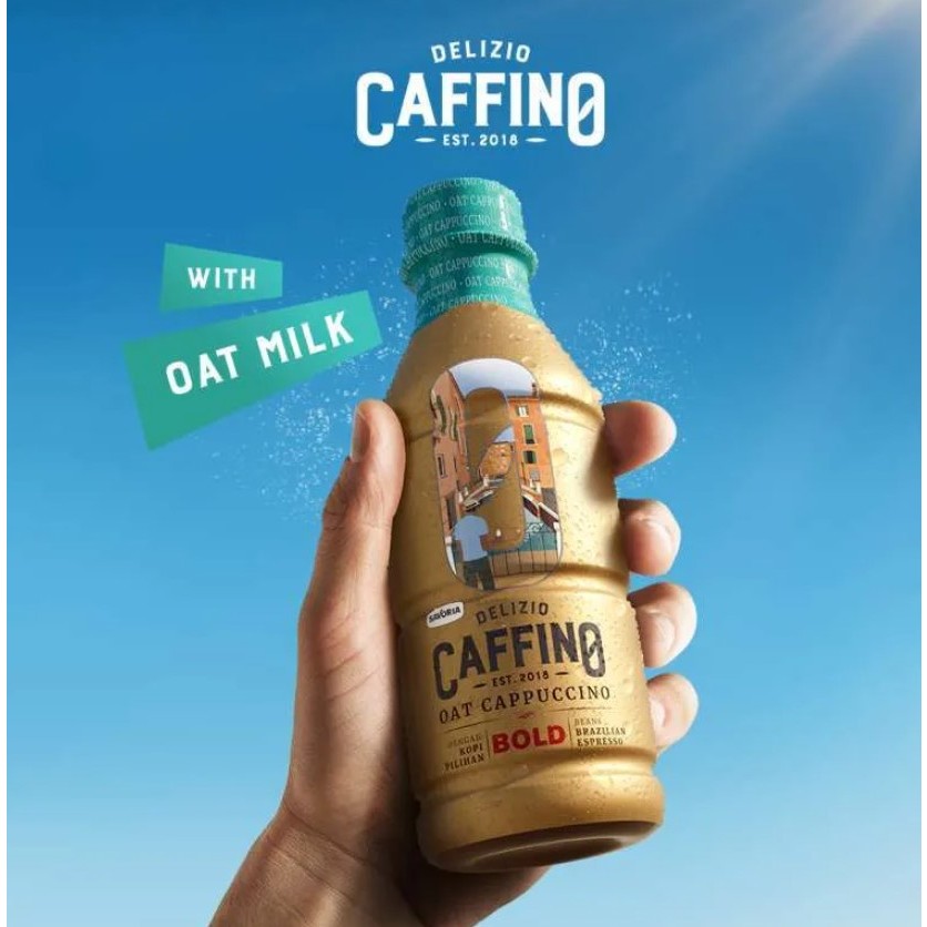 Jual Delizio Caffino Bold Oat Cappuccino / Milky Espresso200ml | Shopee ...