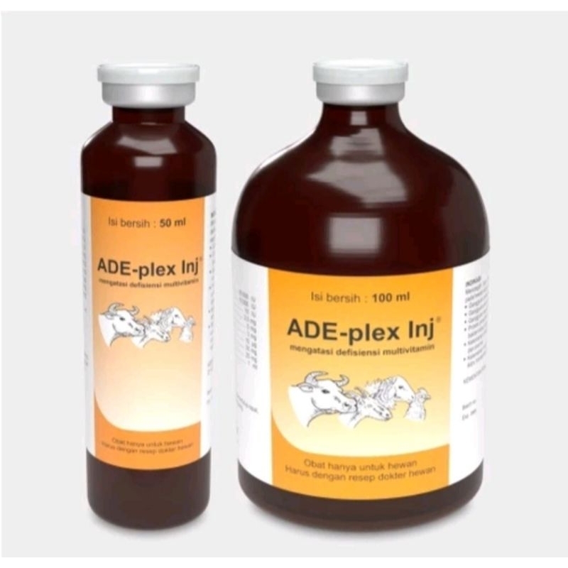 Jual Ade Plex 100 ml Multivitamin untuk sapi kambing dan babi dan ...