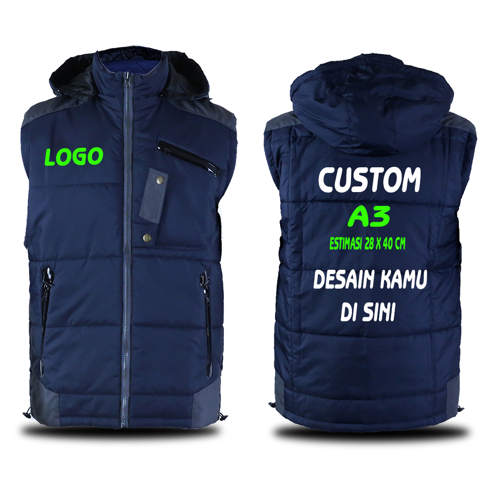 Jual Rompi Request Gambar satuan Ukuran besar dan sedang desain bebas ...