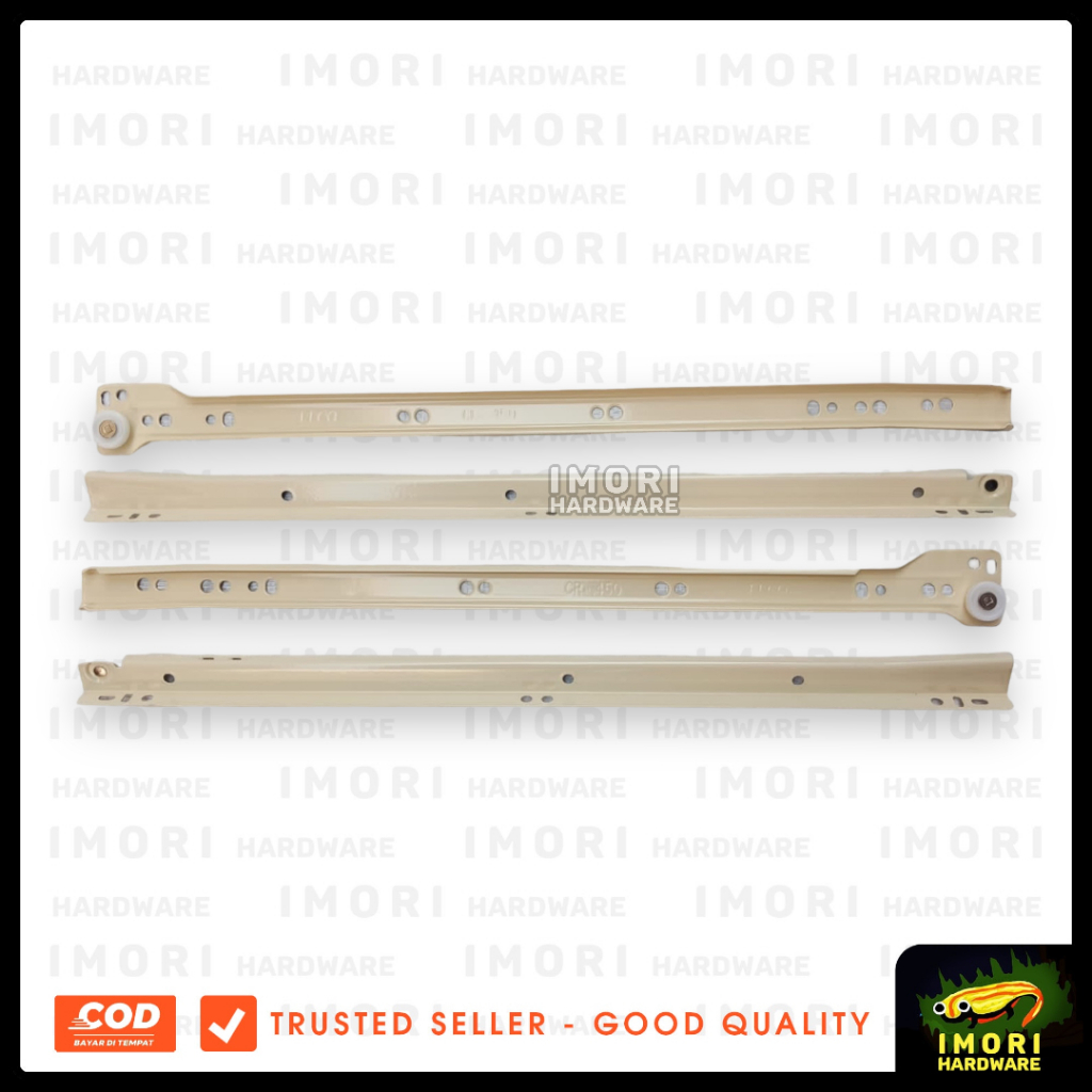 Jual ELCO Rel Laci 30-55cm Furniture Single Track Rell Perabot Lemari ...